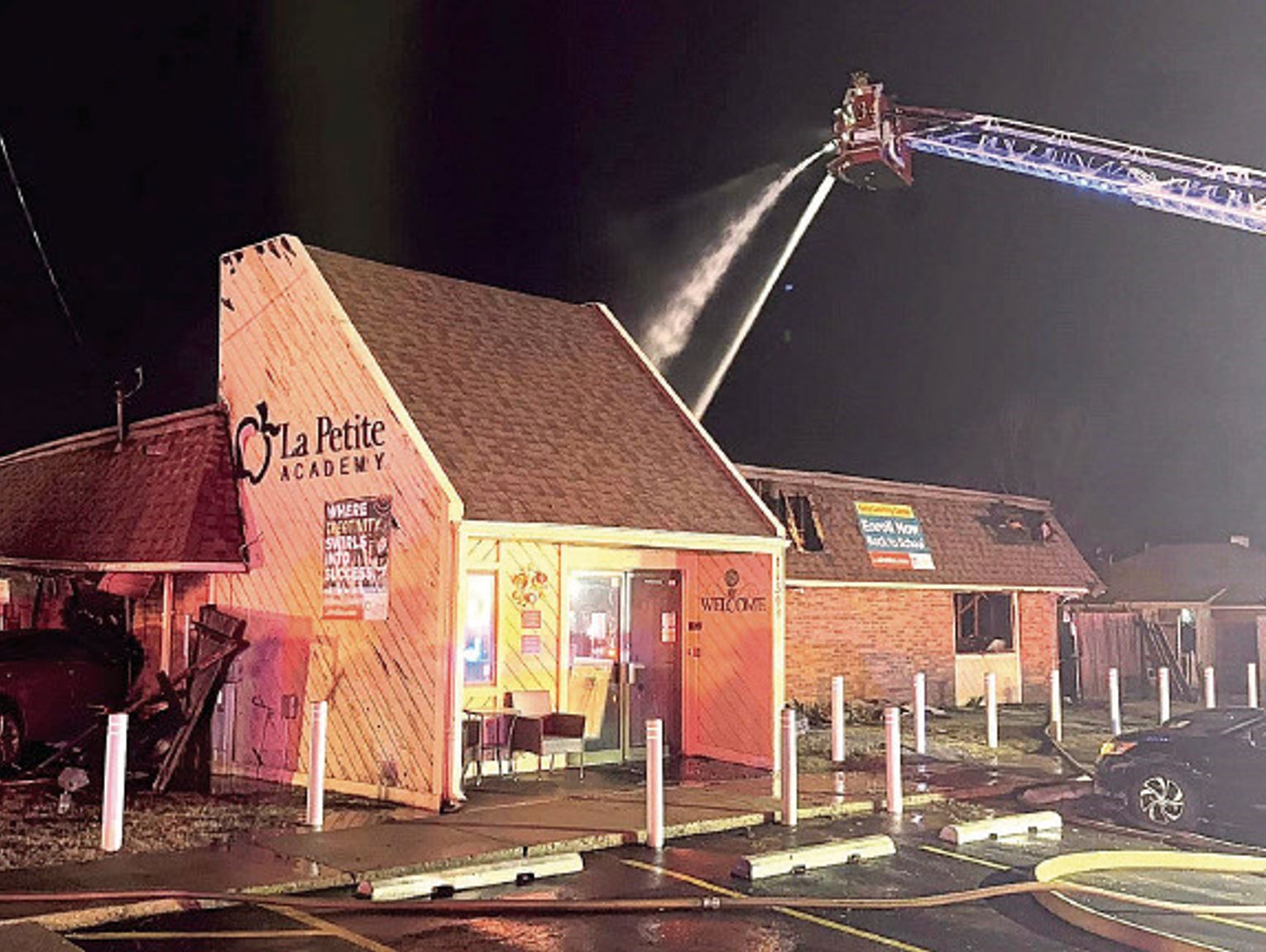 Childcare center declared total loss
